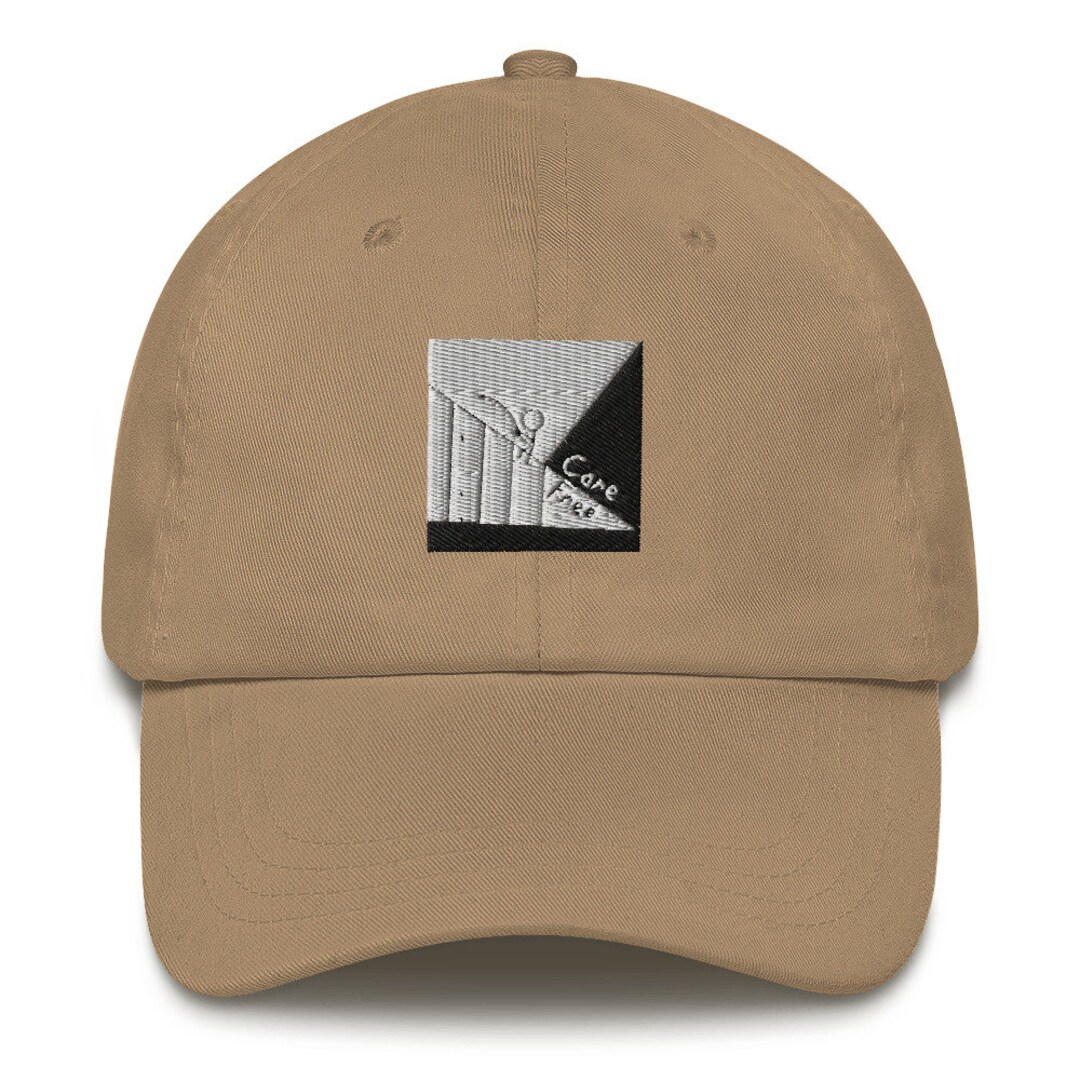 Care Free Embroidered Hat - Etsy