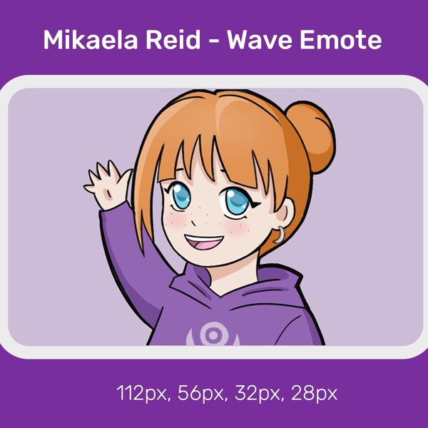 Mikaela Reid Twitch Emotes - Etsy