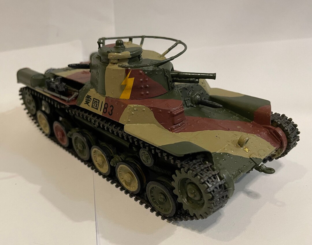 Chi-ha Type 97 Japanese Medium WWII Tank Pro Built 1/35 Scale Model - Etsy