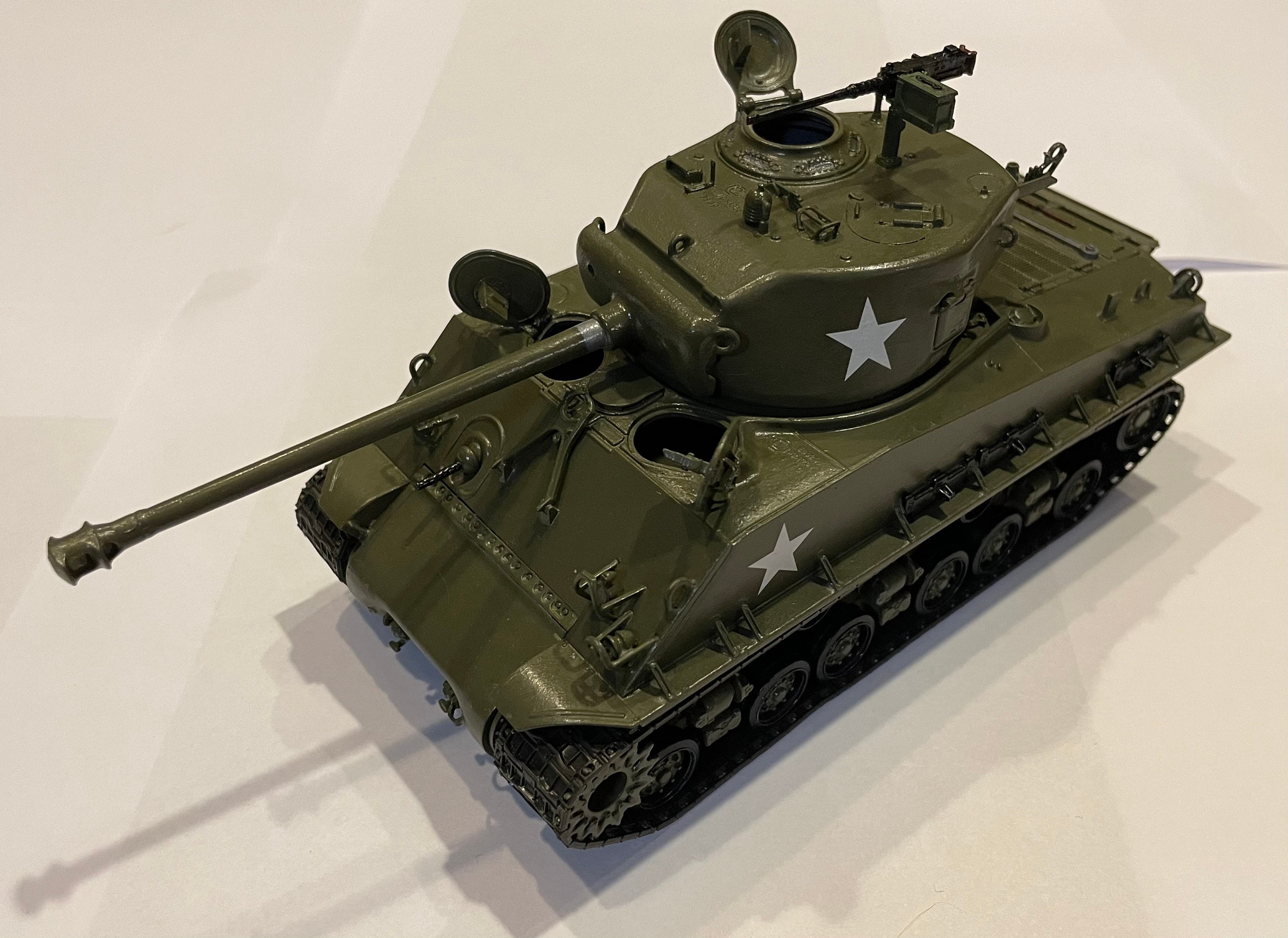 M4A3 'easy Eight' Sherman American WWII Tank Pro Built 1/35 Scale Model ...