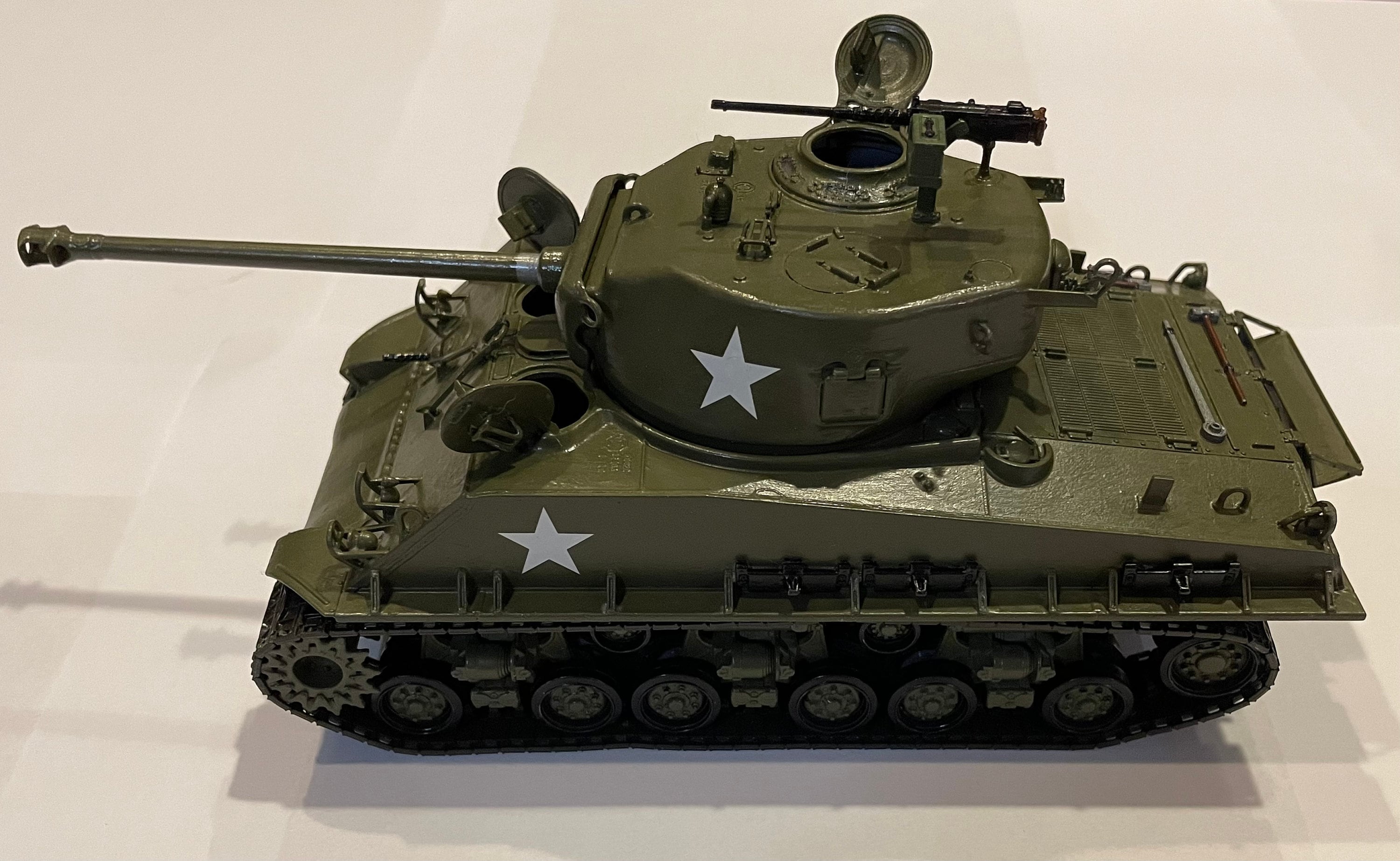 M4A3 'easy Eight' Sherman American WWII Tank Pro Built 1/35 Scale Model ...