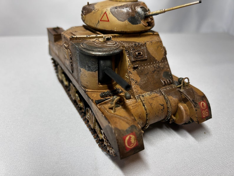 M3 Grant desert Rats British WWII Tank Pro Built 1/35 Scale Model - Etsy