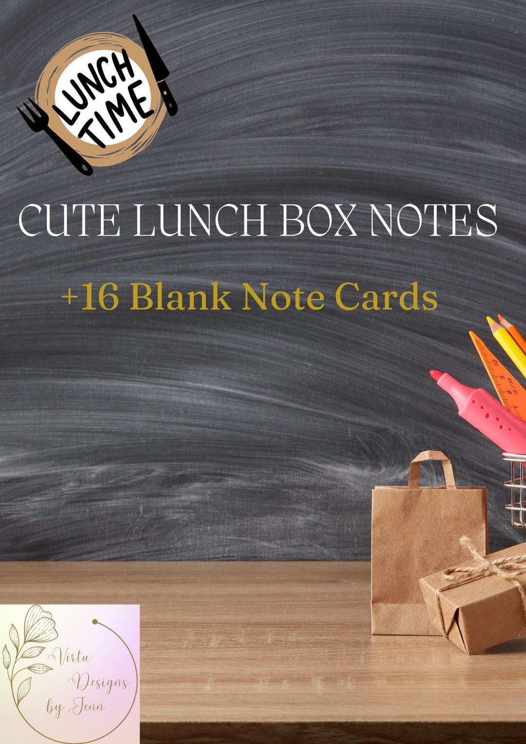 Cute Lunch Box Notes for Elementary or Middle School - Etsy
