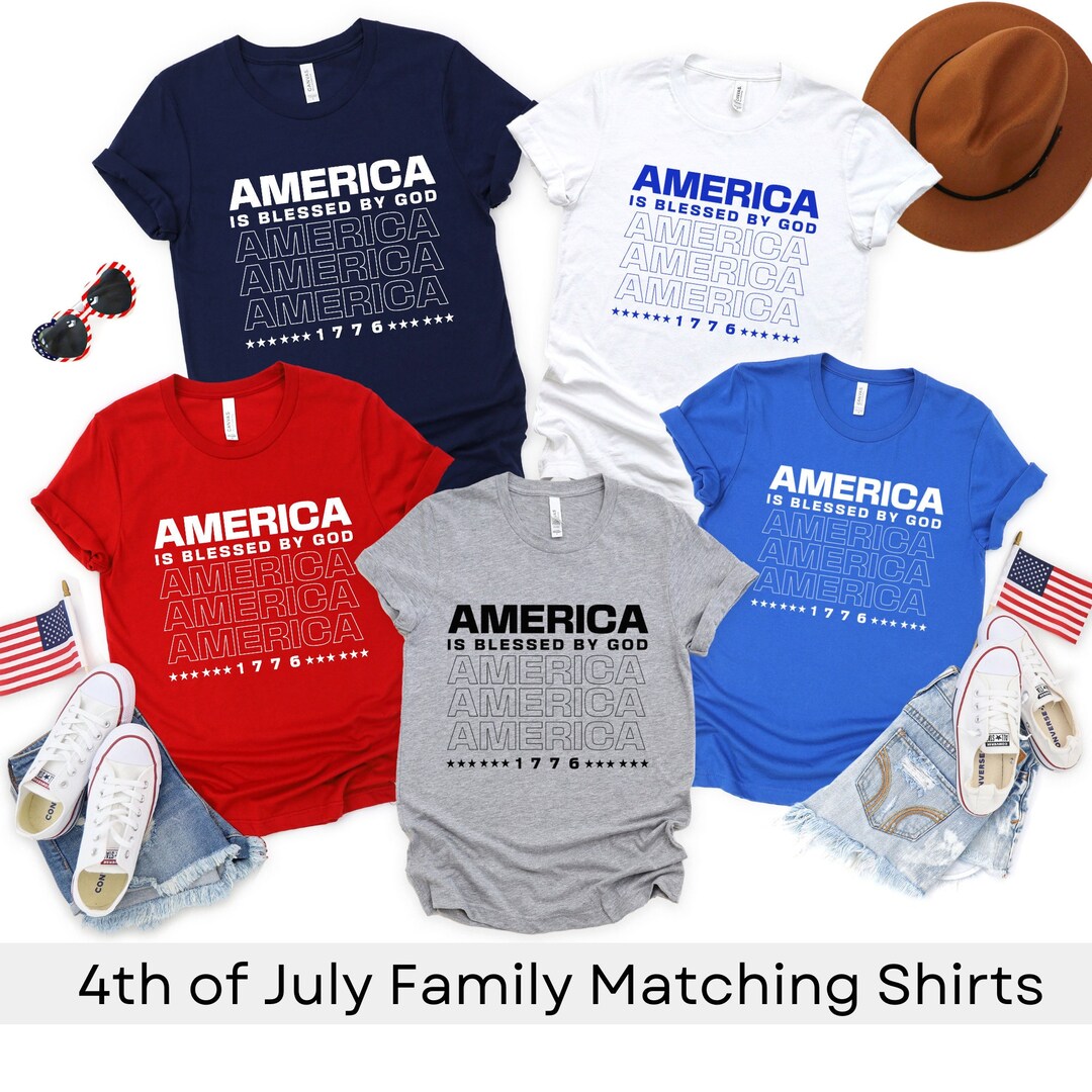 4th July Family Shirt, Patriotic Family Outfit, Matching Family ... 4th July Family Shirt, Patriotic Family Outfit, Matching Family ...