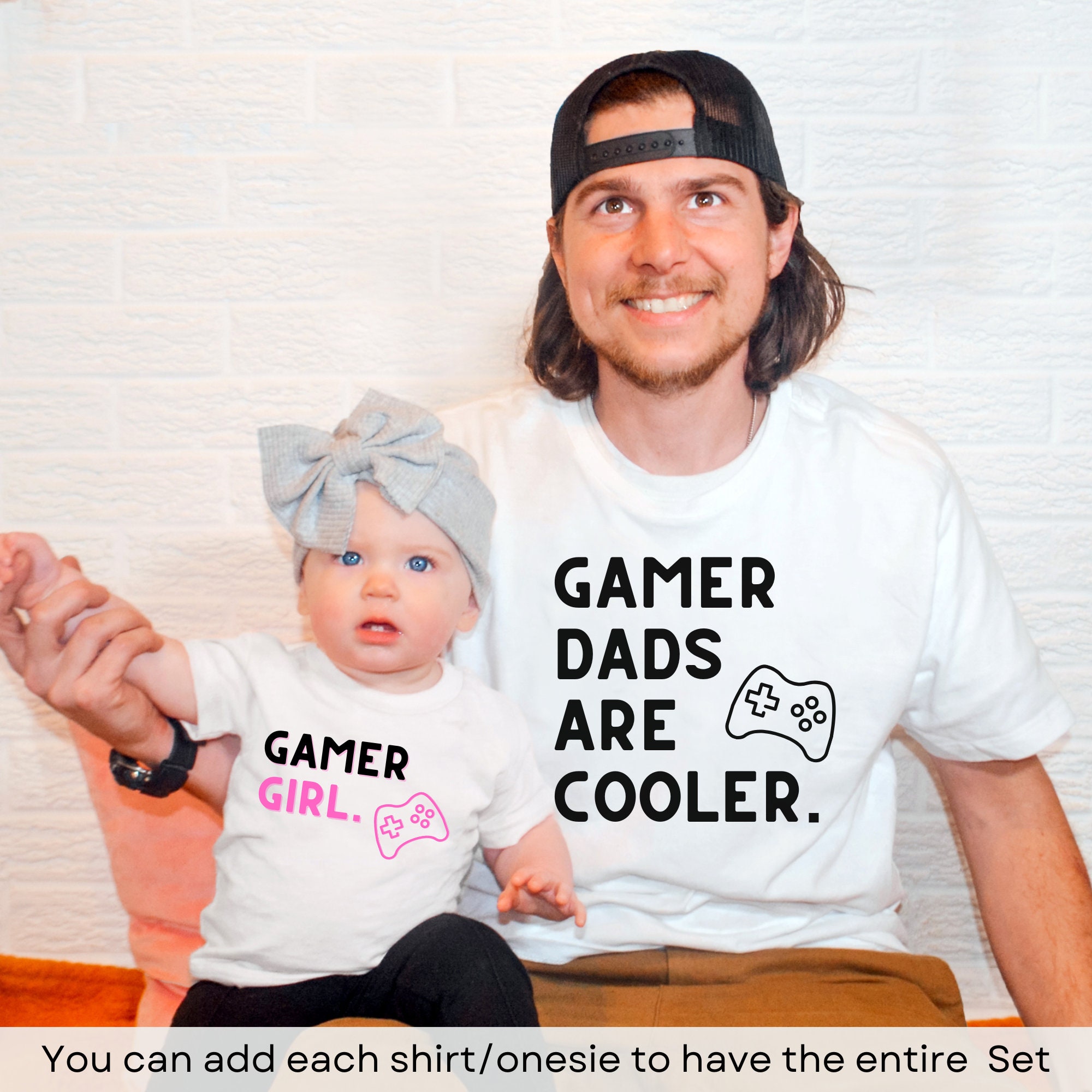 Gamer Dad Shirt, Gamer Dad Tshirt, Father and Son Shirts, Retro Video ...