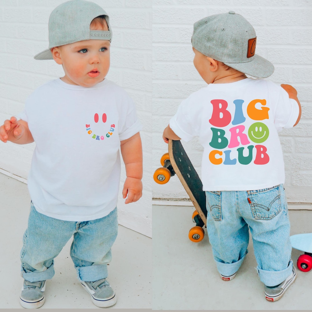 Big Bro Club Shirt, Big Brother Shirt, Big Brother Club, Promoted to ...