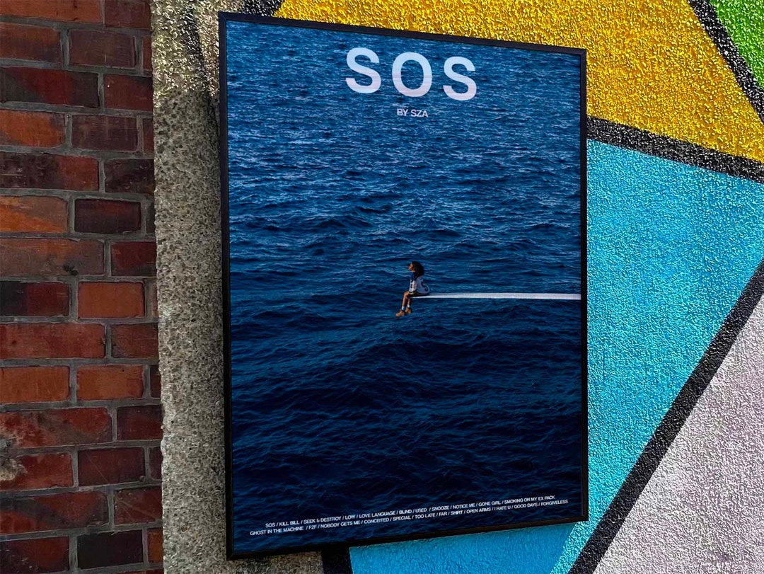 SZA 'SOS' Custom Album Cover Poster Perfect Gift for - Etsy