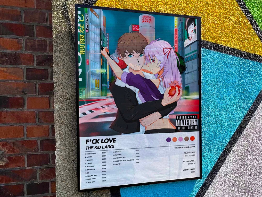 The Kid Laroi 'fuck Love' Custom Album Cover Poster - Etsy