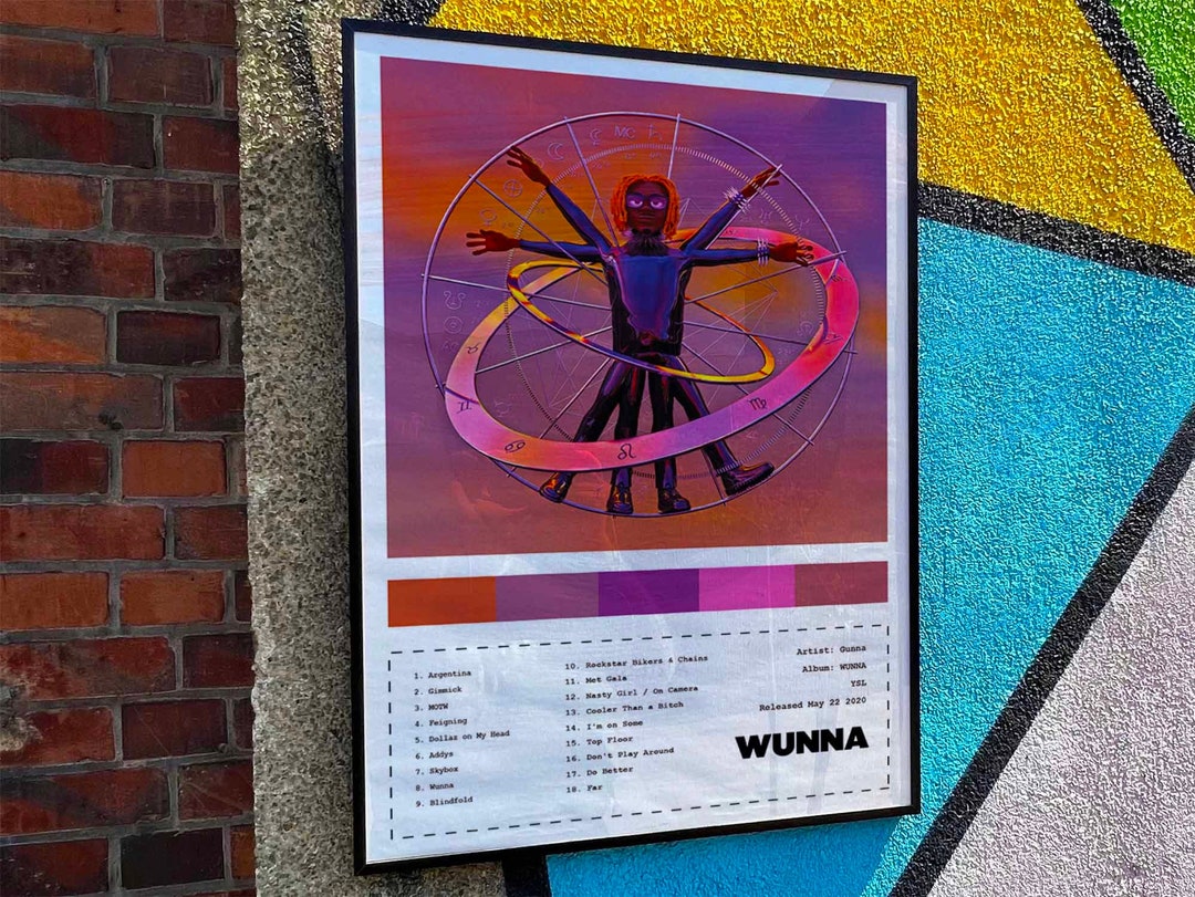 Gunna 'wunna' Custom Album Cover Poster Music Poster - Etsy