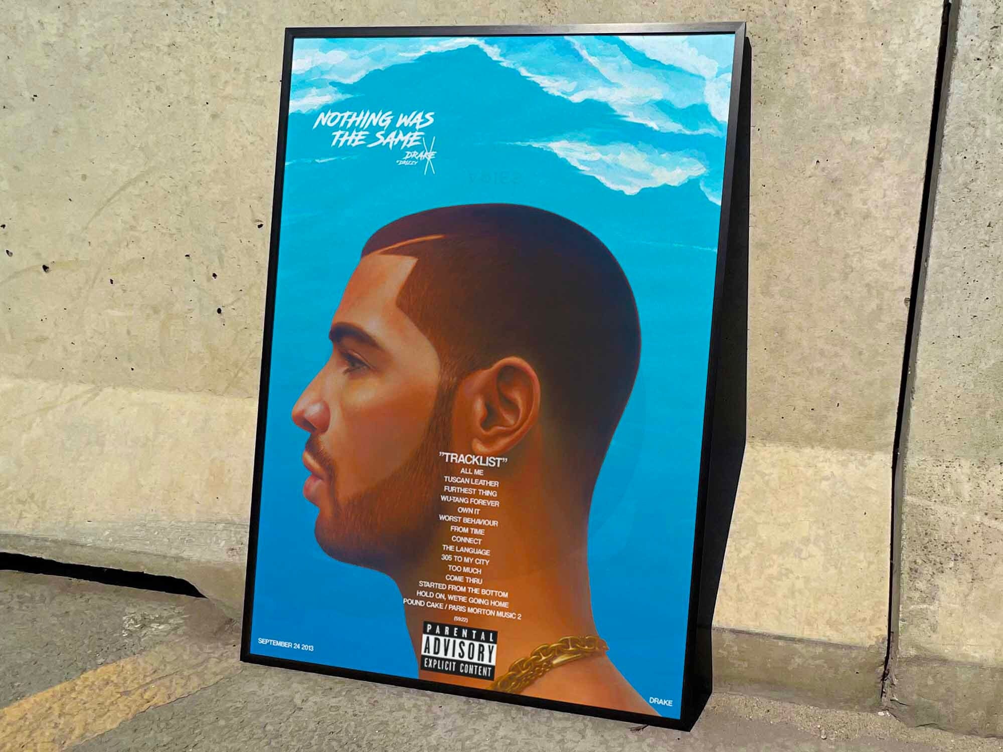 Drake's 'Nothing Was The Same' Album Cover Poster sold by Rubbing Rycca ...