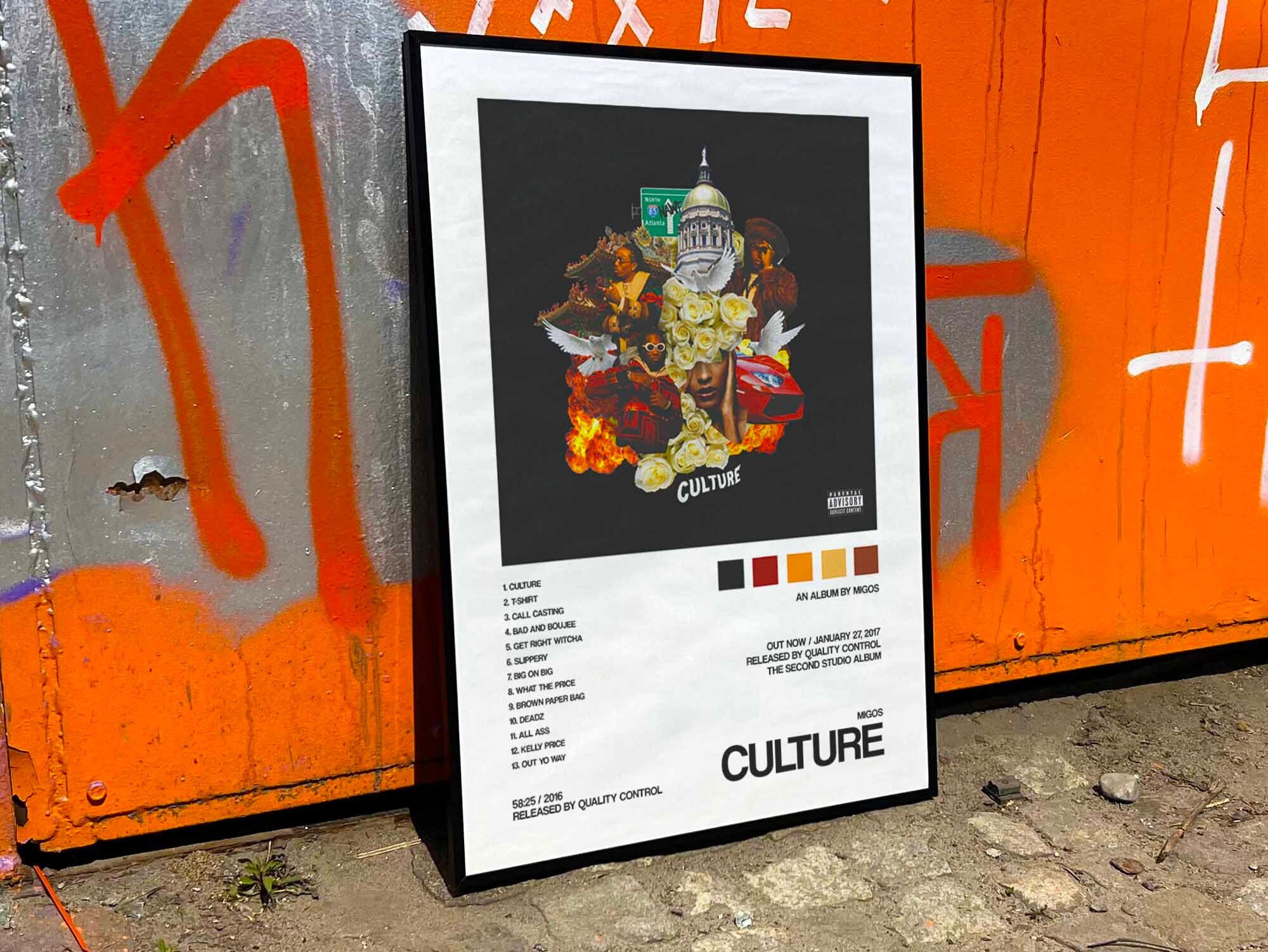 Migos 'culture' Custom Album Cover Poster Music - Etsy