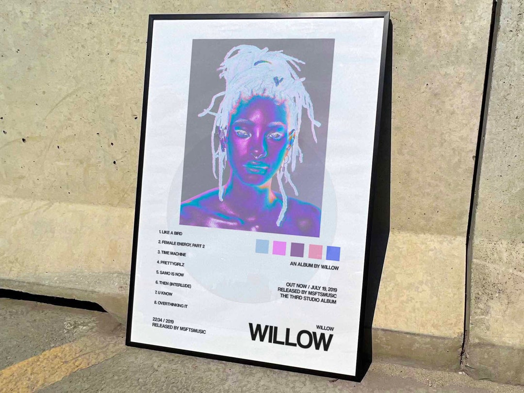 Willow 'willow' Custom Album Cover Poster Music - Etsy Australia