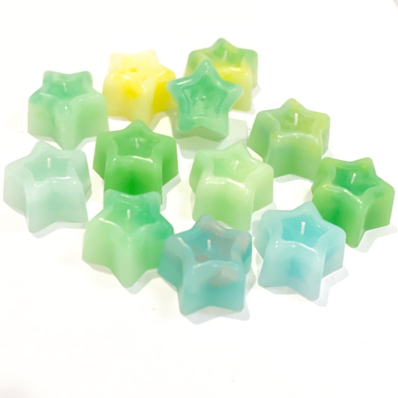 Wishing Stars Candle: Custom Color Aromatherapy Candles X 3 - Etsy