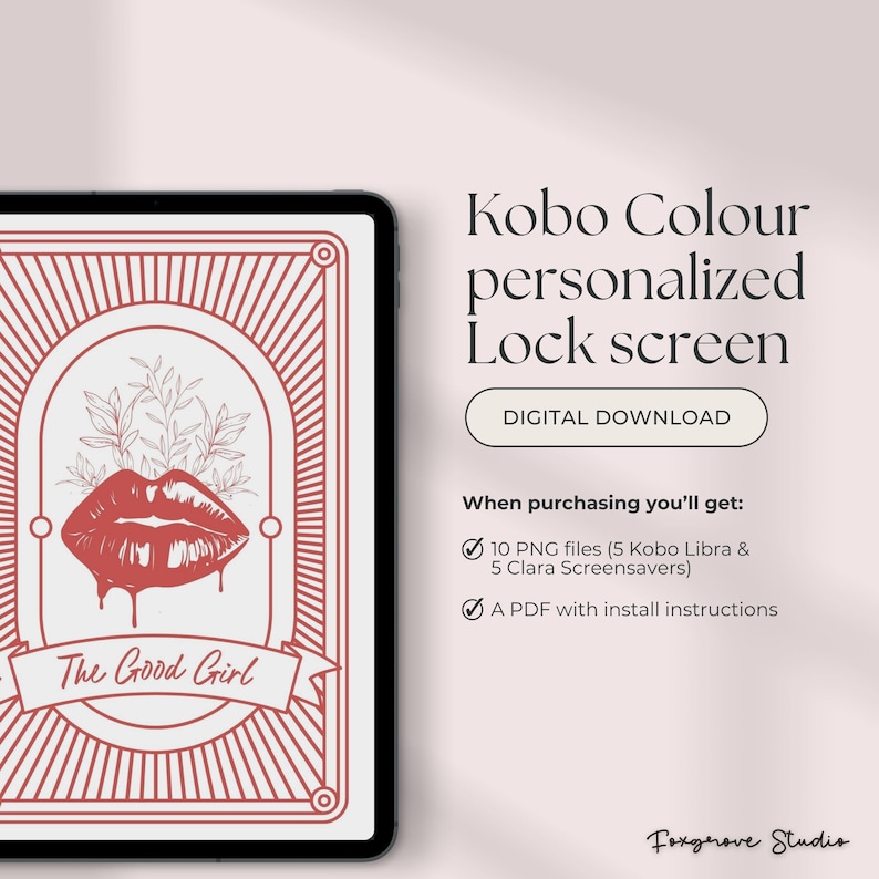 Smut Romance Kobo Lock Screen Bundle: Libra Colour & Clara Colour ...