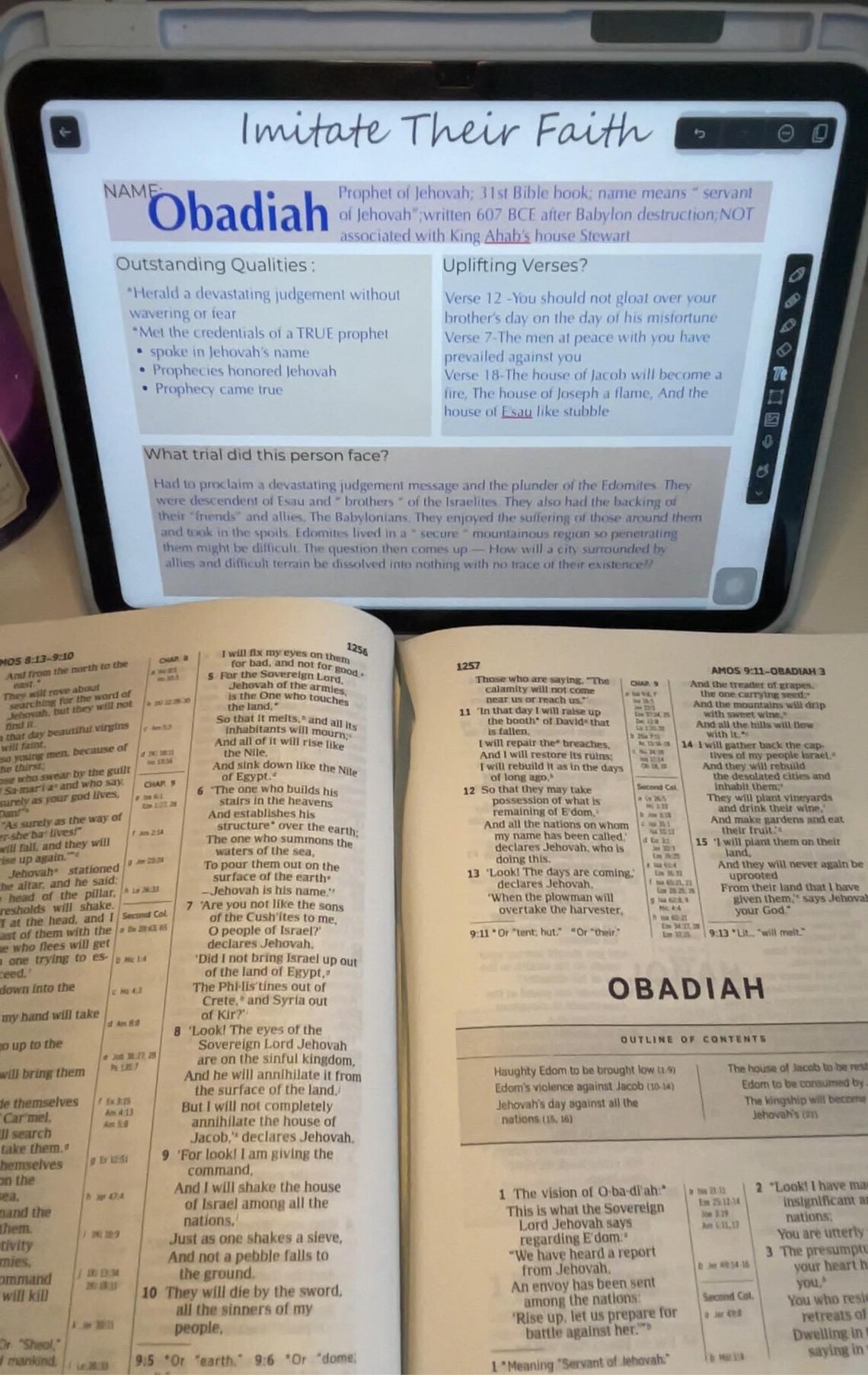 Imitate Their Faith Personal Study JW Family Worship Digital Print ...