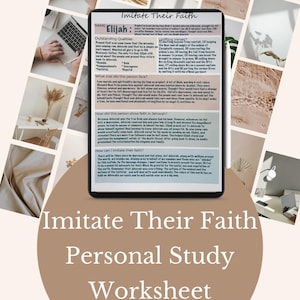 Imitate Their Faith Personal Study JW Family Worship Digital Print ...