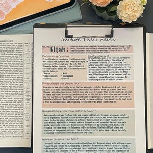 Imitate Their Faith Personal Study JW Family Worship Digital Print ...