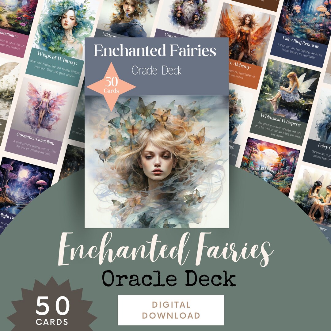Fairy Oracle Cards Download, Enchanted Oracles, Faerie Oracles, Oracle ...
