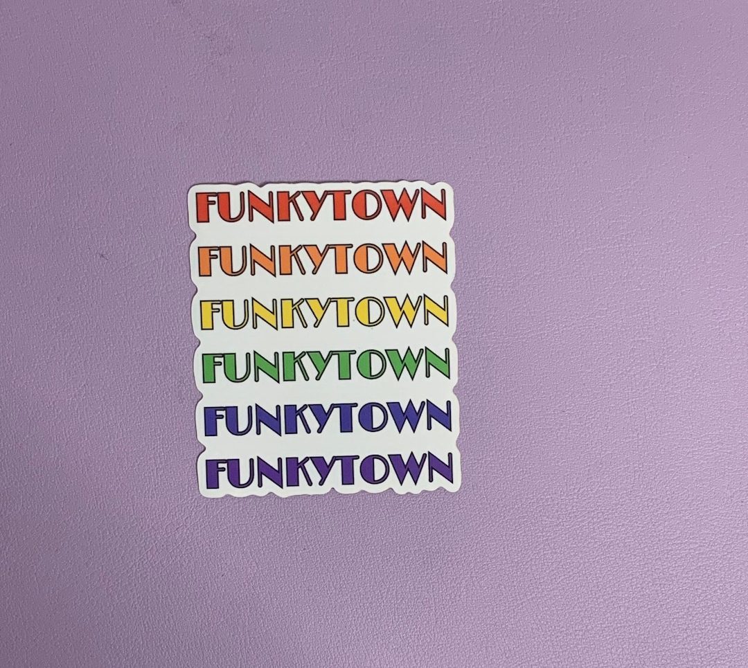 Funkytown Fort Worth, TX Sticker Fort Worth, Tx Merch - Etsy