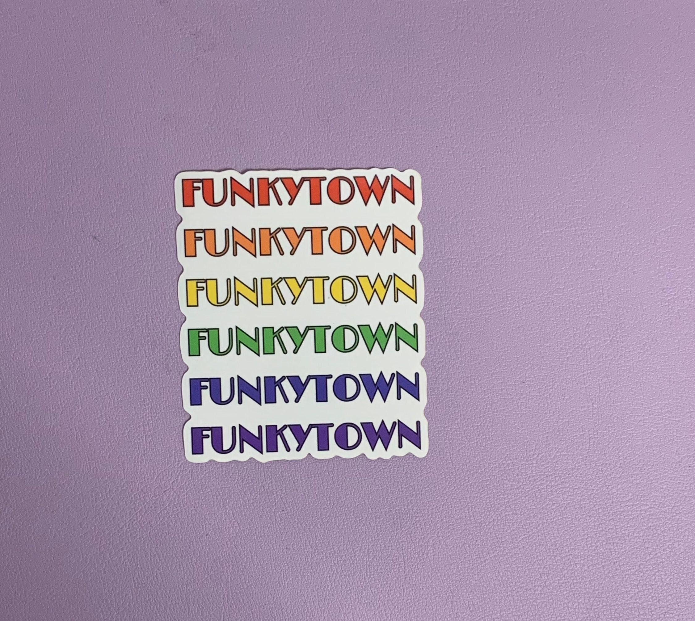 Funkytown Fort Worth, TX Sticker Fort Worth, Tx Merch - Etsy