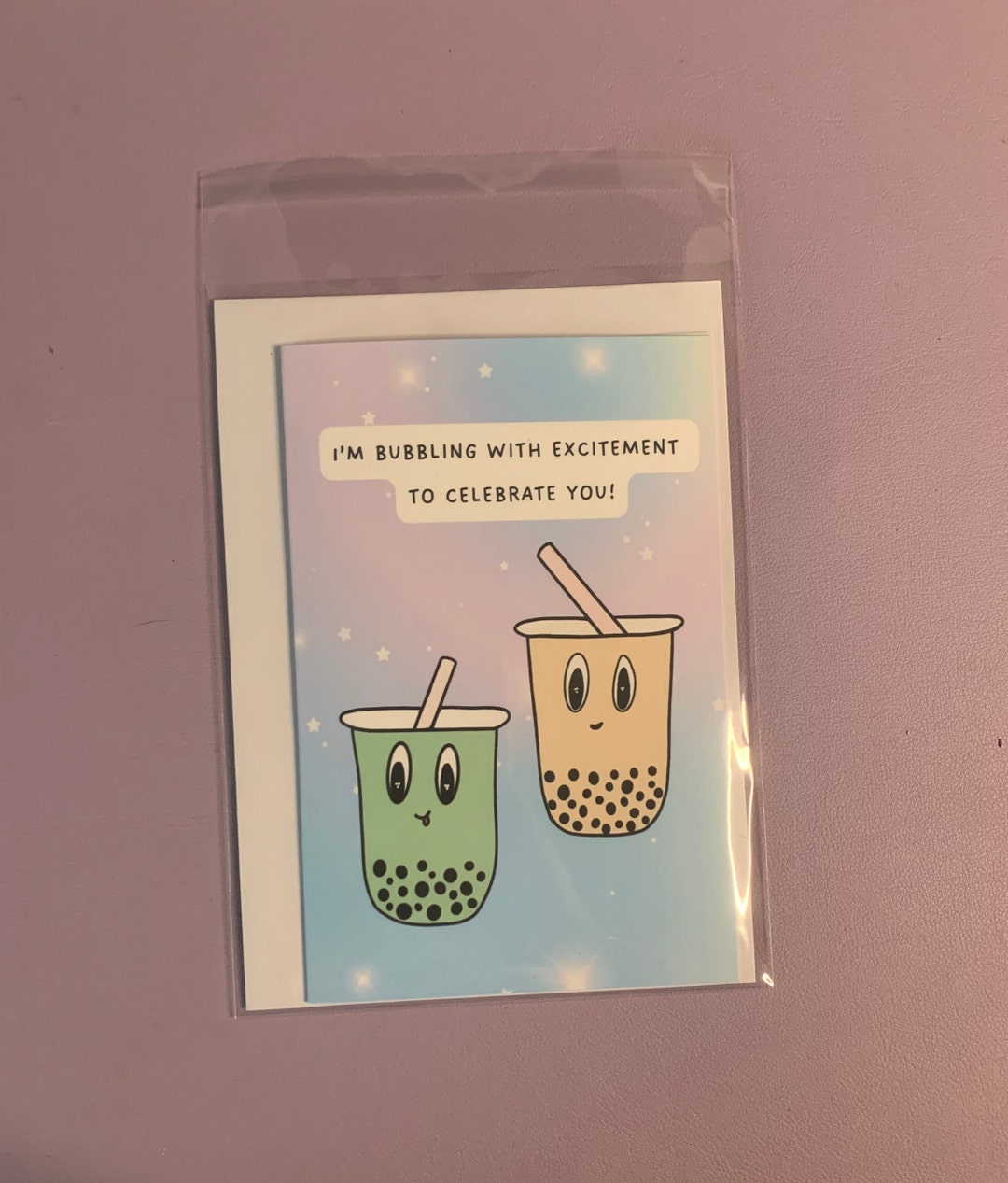 Bubble Tea Boba Birthday Card Matcha Lover Birthday Card - Etsy Canada