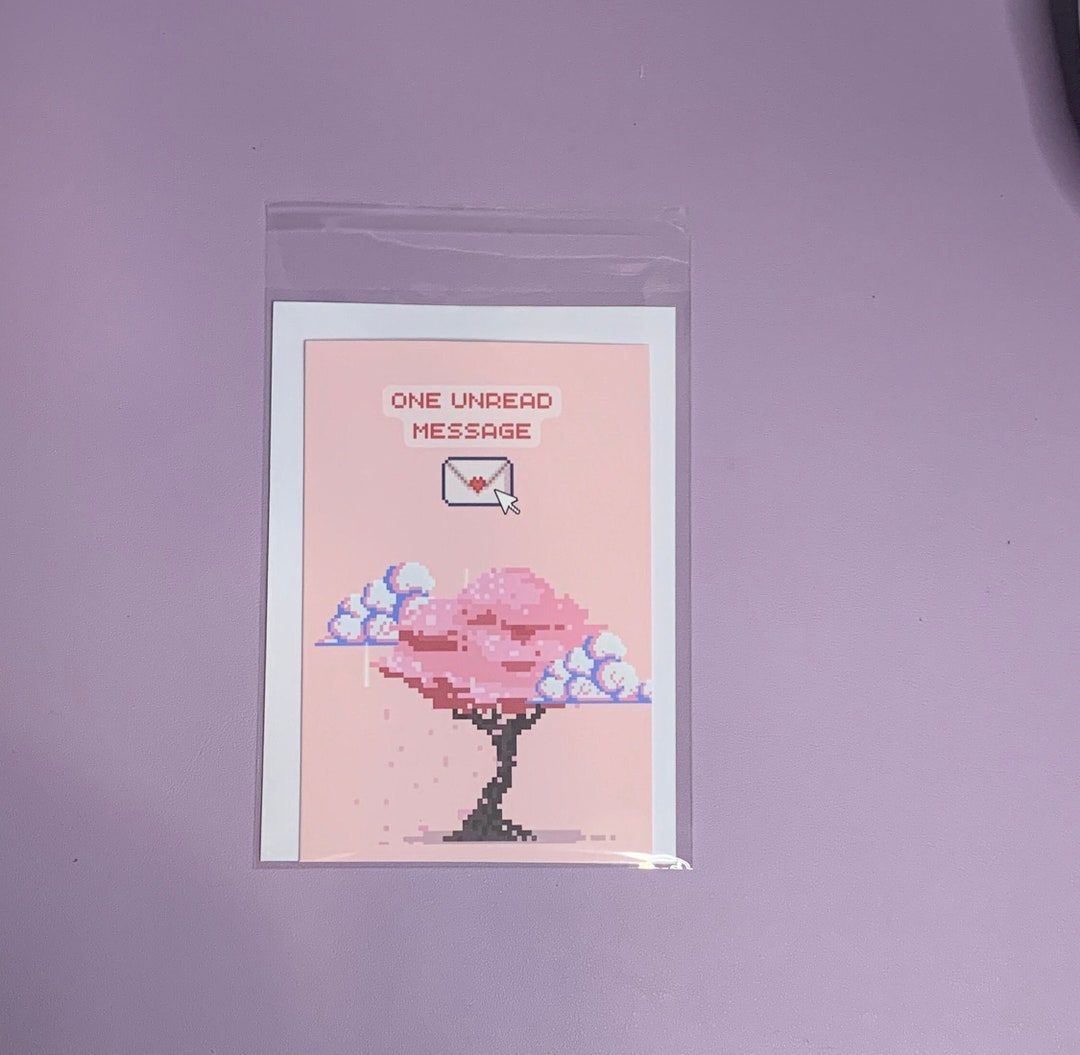 8-bit Cherry Blossom Happy Birthday Video Game Inspired - Etsy