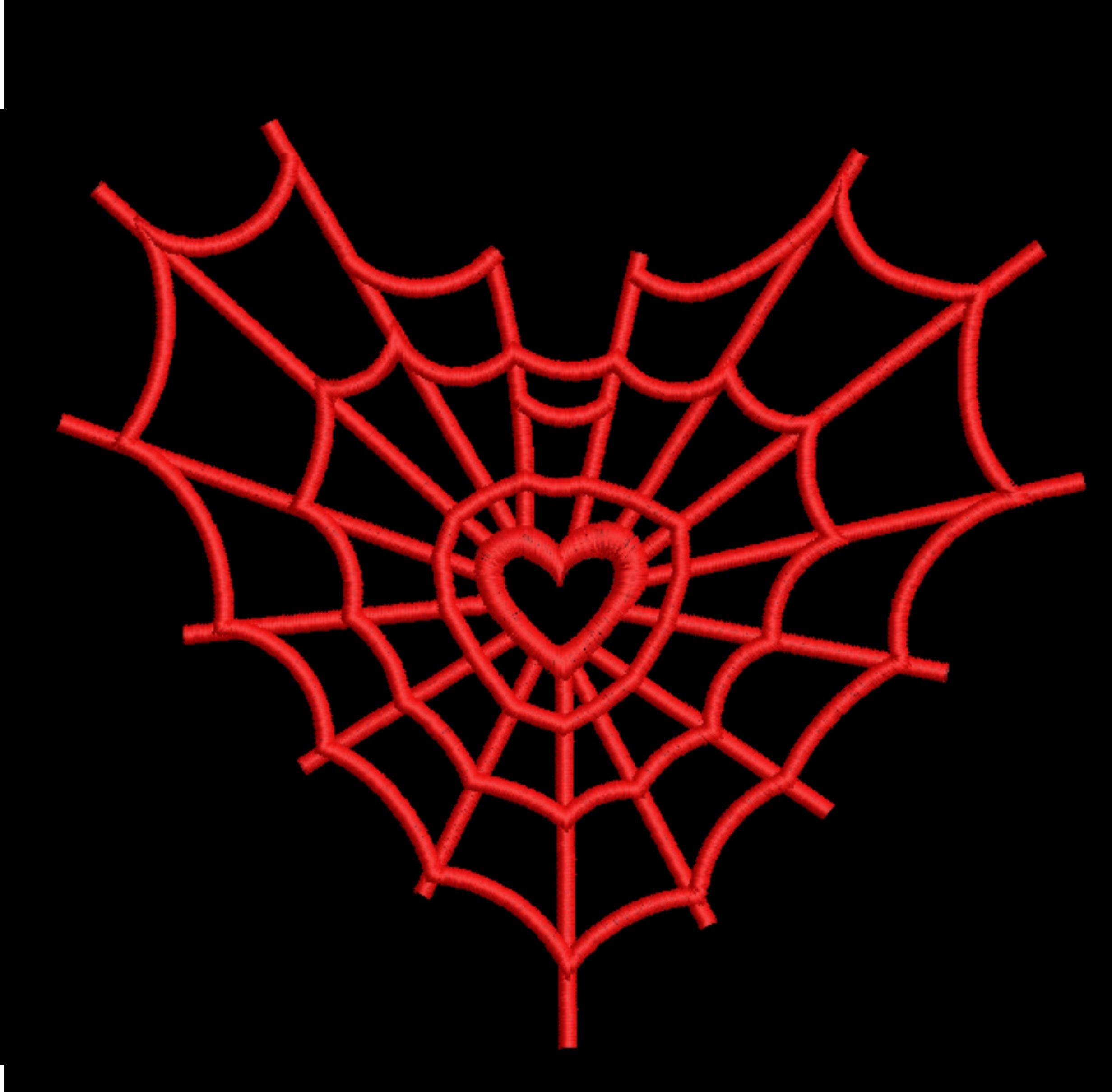 SPIDERMAN HEART EMBROIDERY - Etsy España