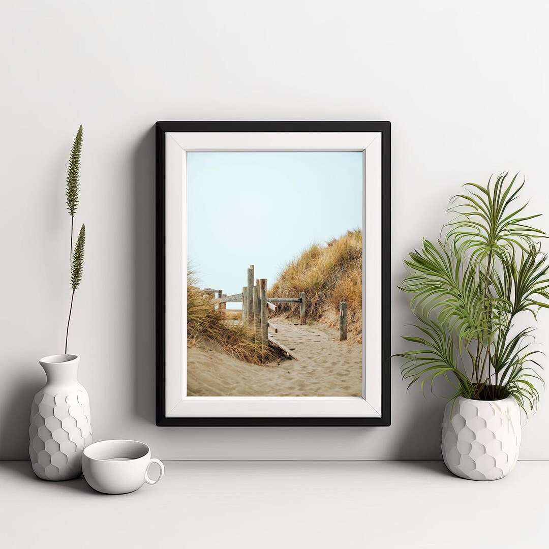 Beach Access, Coastal Landscape , 300 DPI , Digital , Downloabable ...