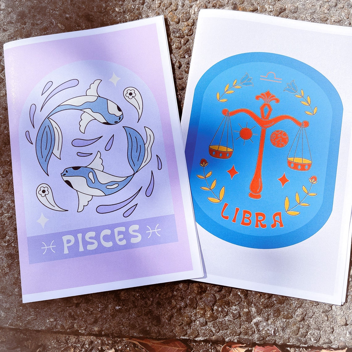 Zine Bundle Zodiac Tarot Horoscope, Poem, Affirmations for Your Zodiac ...