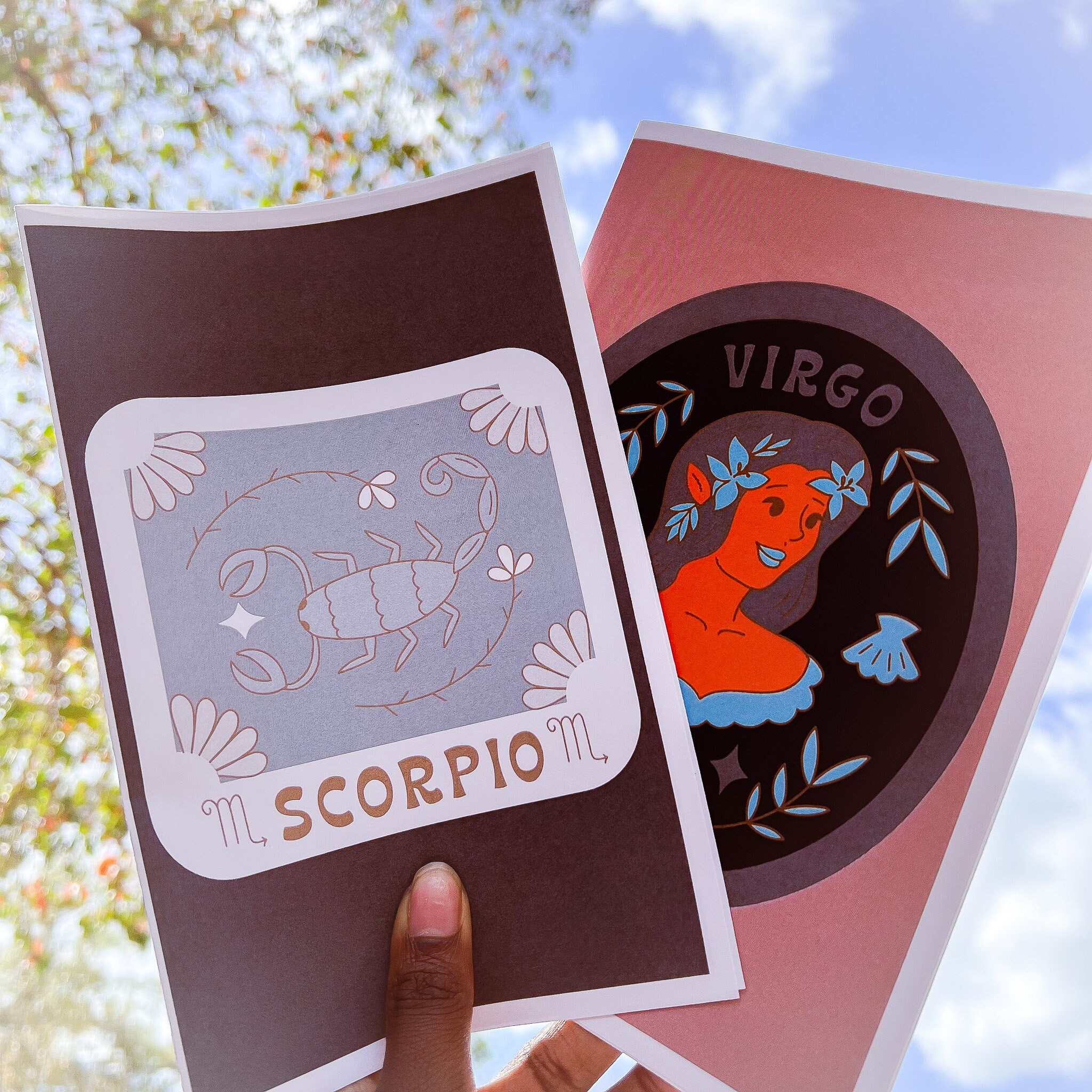 Zine Bundle Zodiac Tarot Horoscope, Poem, Affirmations for Your Zodiac ...