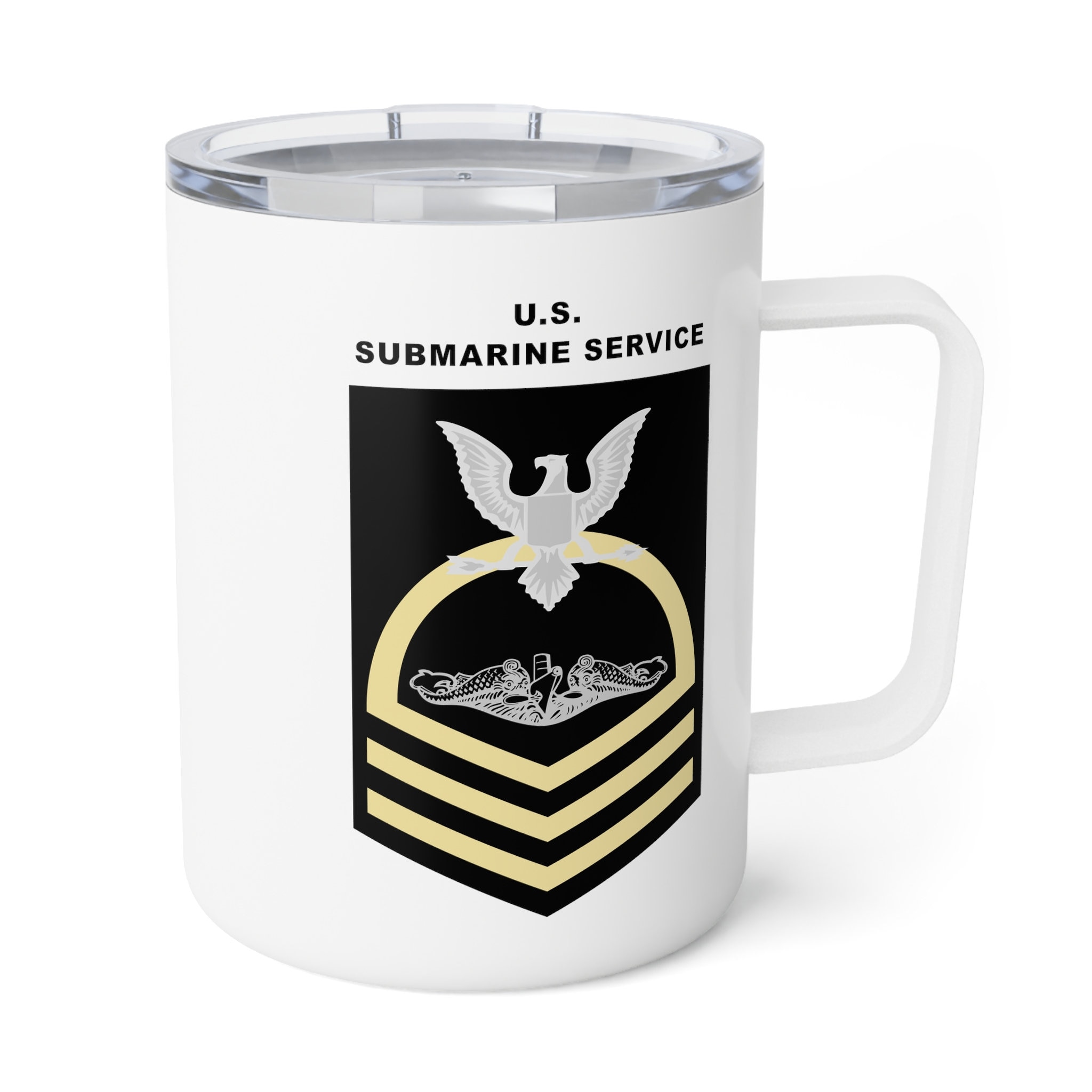 U.S. Navy Submarine Service Chief Petty Officer Insulated Coffee Mug ...