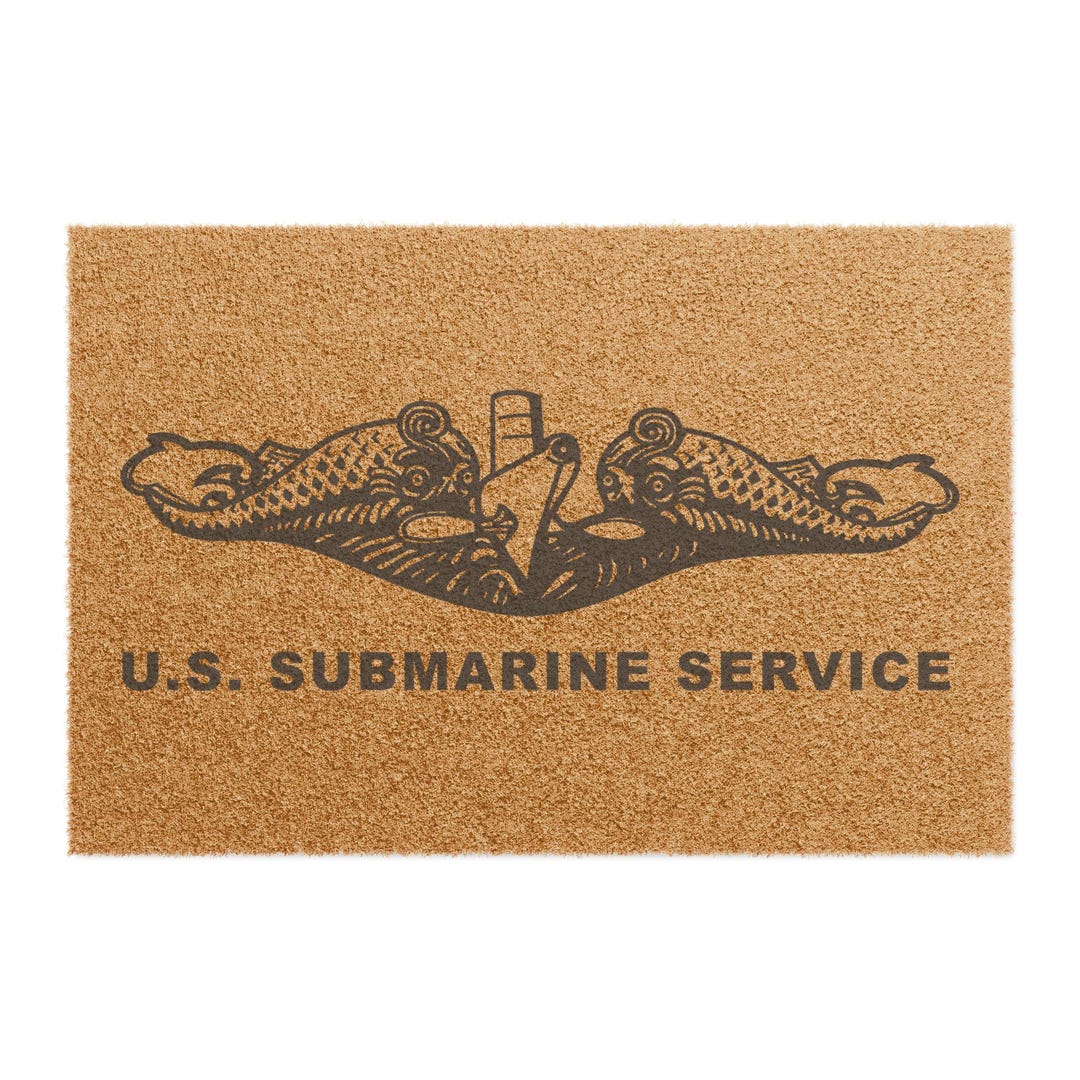 Submarine Service Navy Sailor Doormat - Etsy