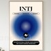 INTJ Type, MBTI Type, Aura Wall Art, Manifest Poster, Affirmation Wall ...