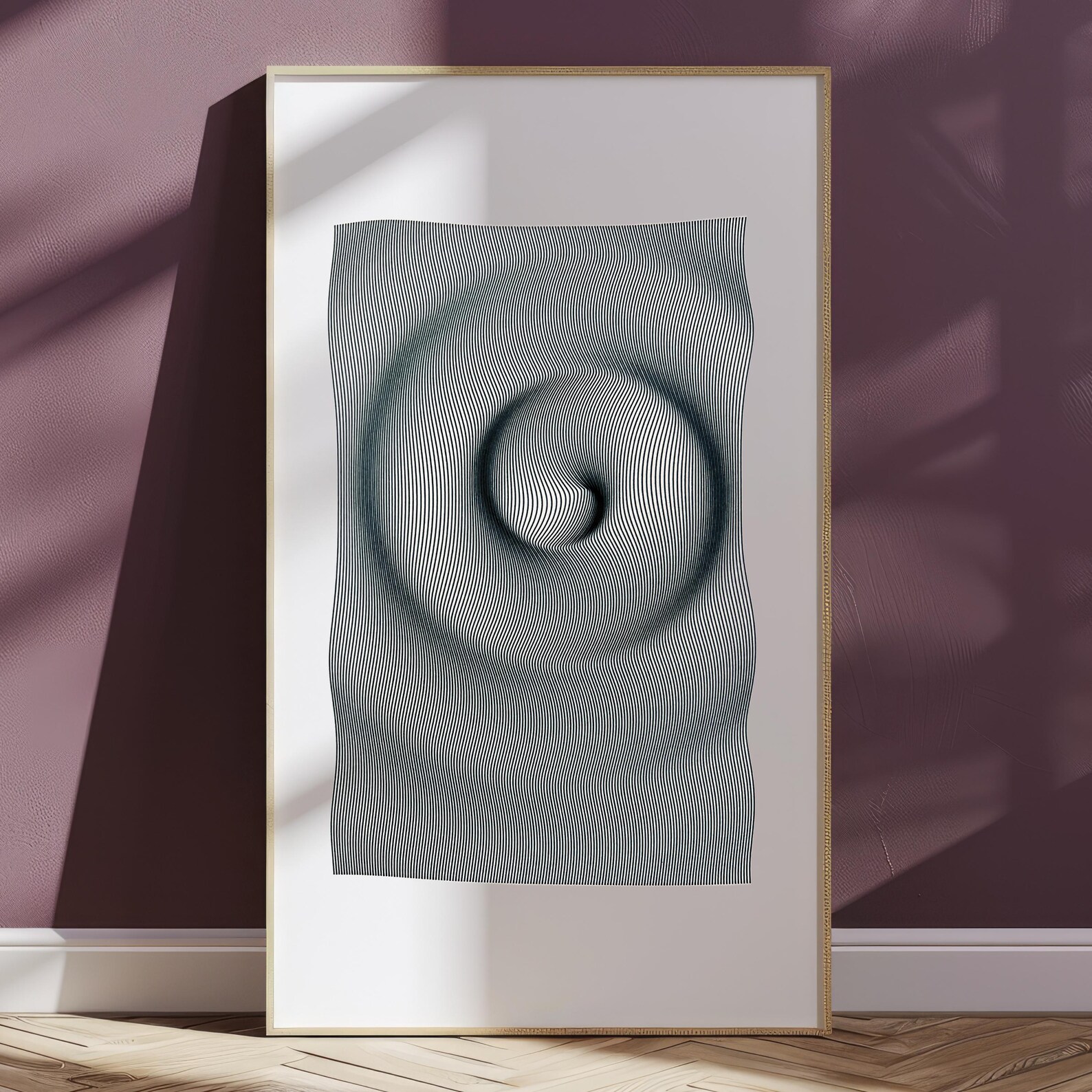 A3 Pen Plotting, Generative Art, Wall Art, Ink on Paper, Code, Modern ...