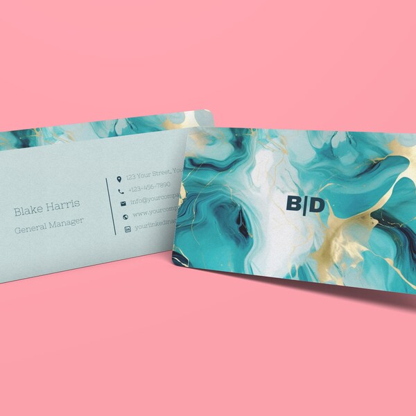 Modern Business Card - Etsy