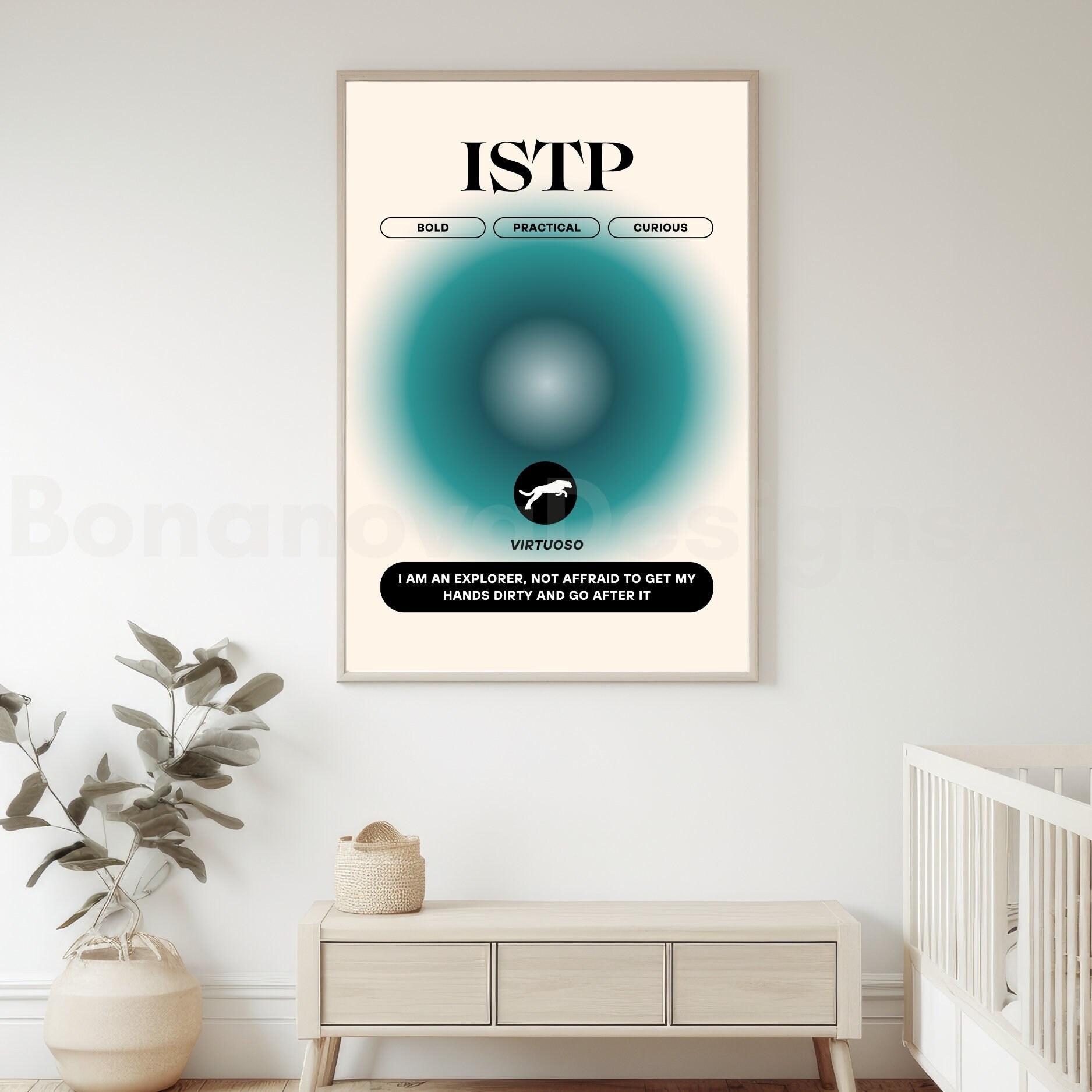 ISTP Type, MBTI Type, Aura Wall Art, Manifest Poster, Affirmation Wall ...