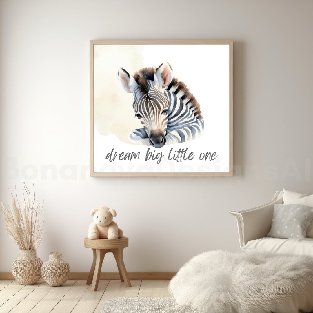 Baby Animal Prints, Printable Nursery Wall Art, Baby Animal Poster ...