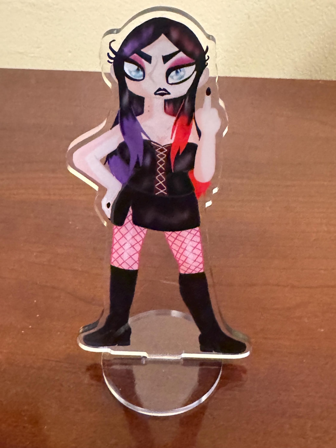 Ebony Dark’ness Dementia Raven Way Acrylic Standee My Immortal - Etsy