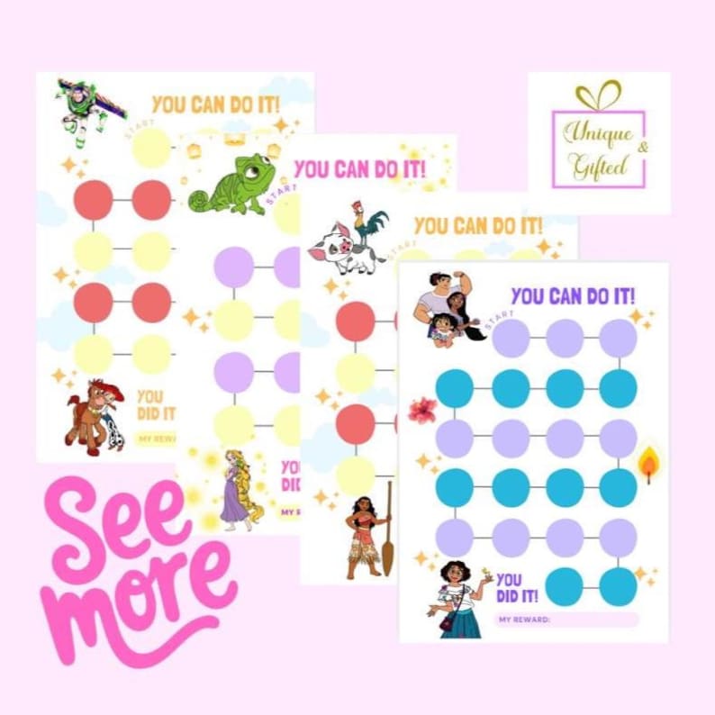 Paw Patrol Themed Printable Reward Chart for Kids | Digital Chore Chart ...