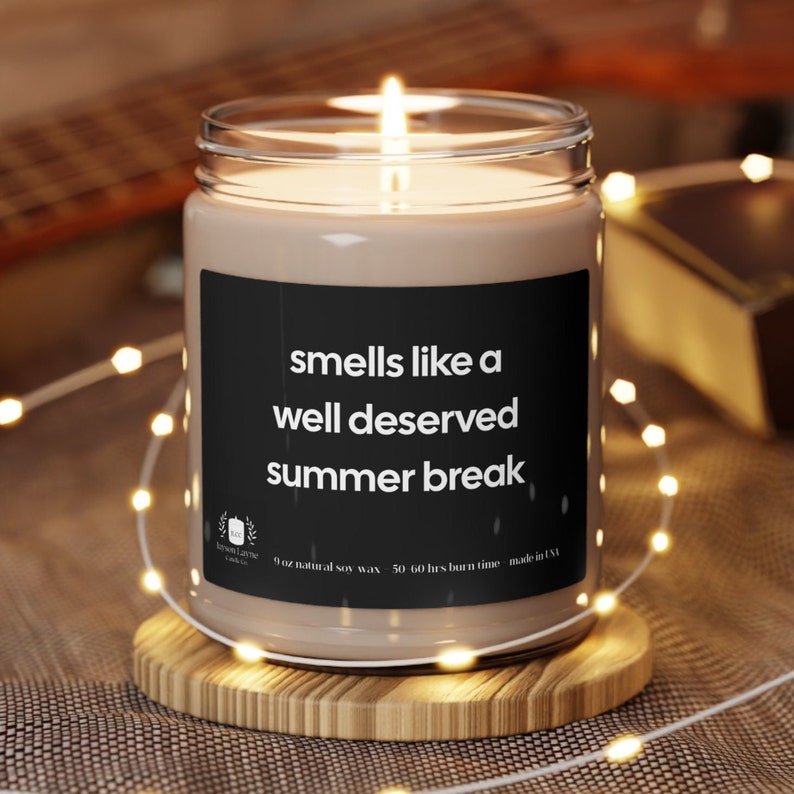 Teacher Gift, Smells Like Candle, End of School Year Gift, Teacher ...