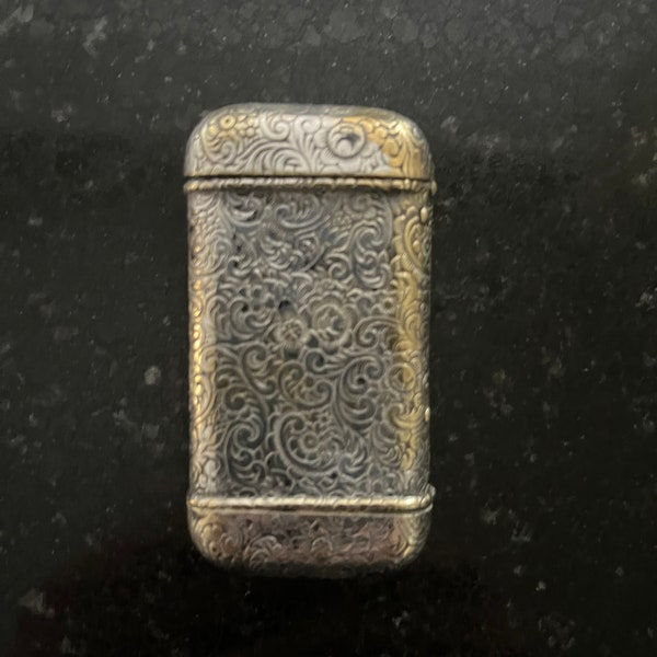 Brass Matchbox - Etsy