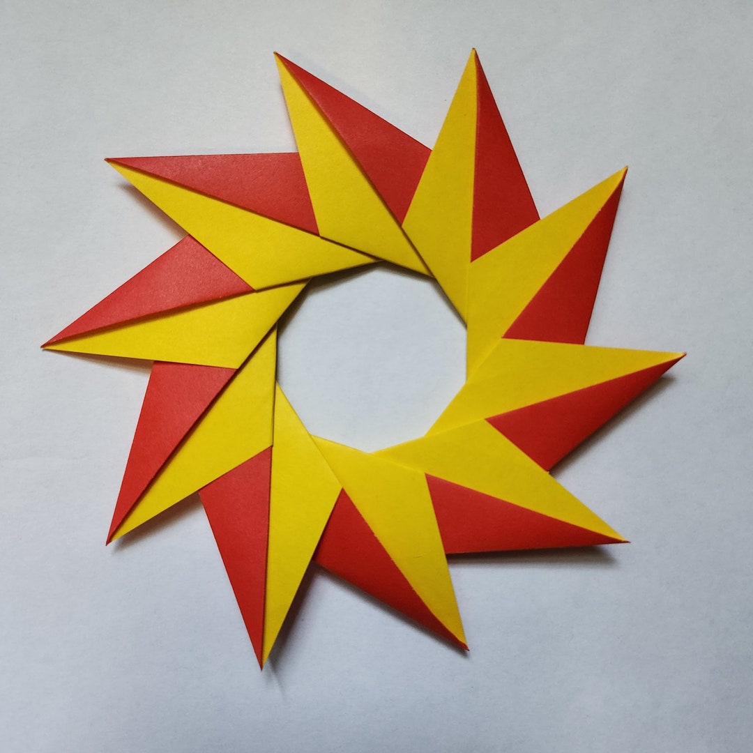 Origami Modular Star: Mah Ze Dahr - Etsy Canada