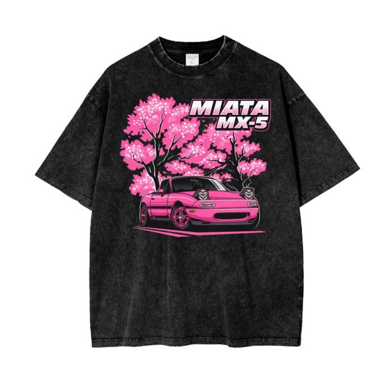 Mazda MX-5 Miata Hoodie, JDM Car Enthusiast Shirt, Pink Miata Lover ...