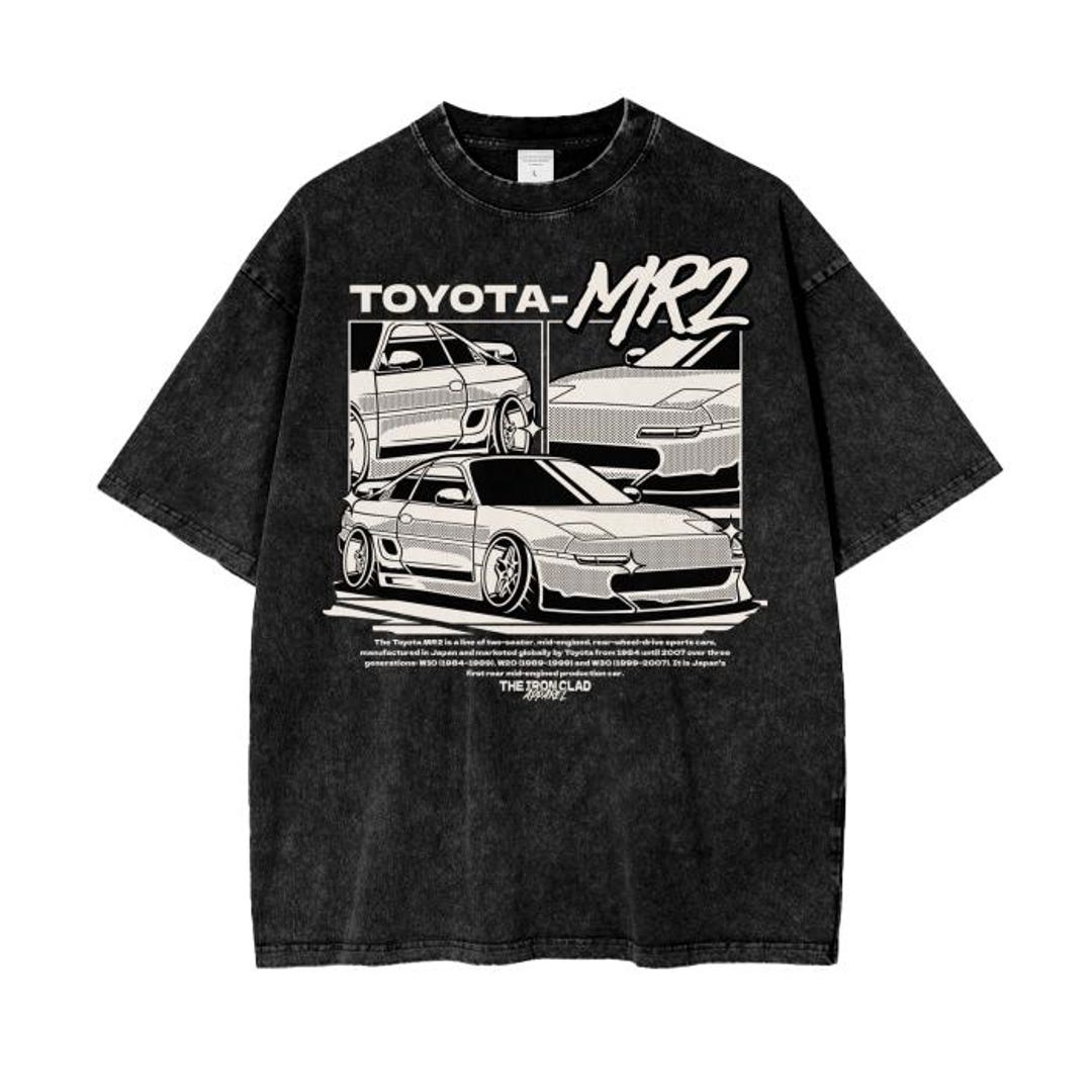 Toyota MR2 T-shirt, JDM Mid-engine Legend Tee, MR2 Streetwear, Gift for ...