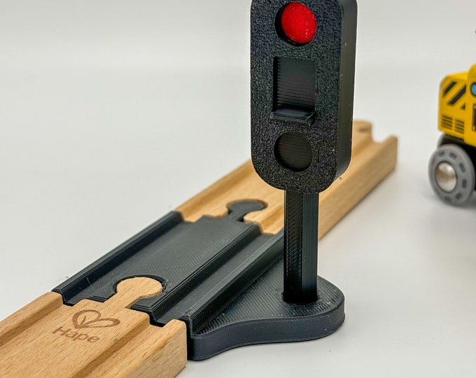 Working Traffic Light for Wooden Train (brio/ikea/aldi/lidl) - Etsy
