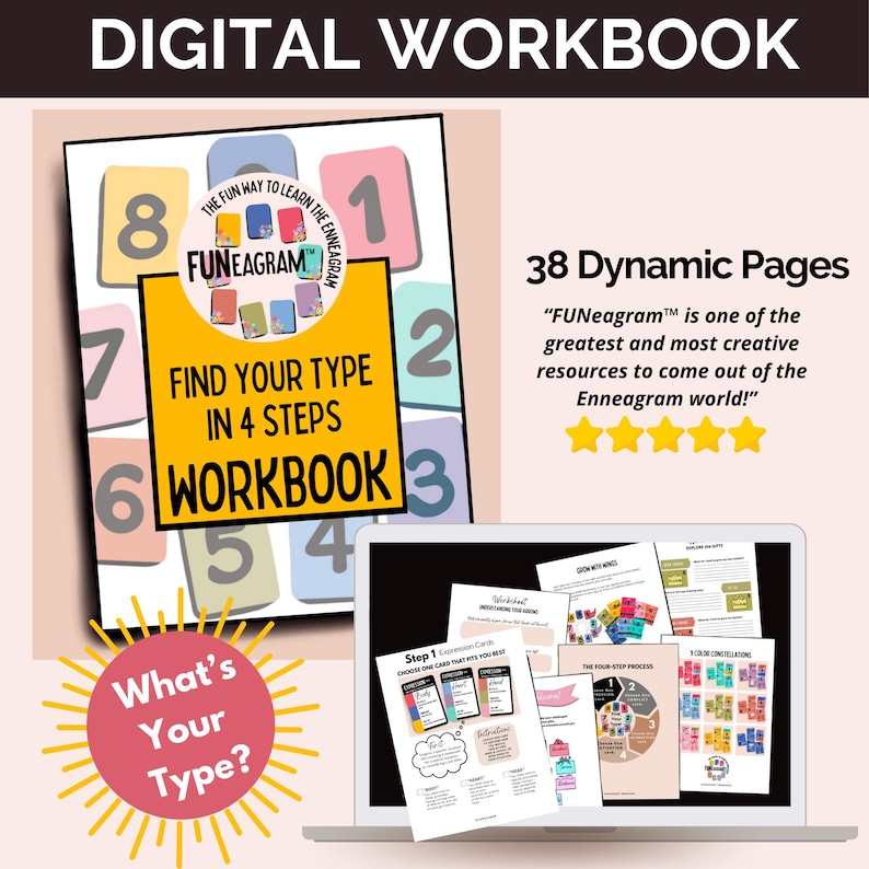 Find Your Enneagram Type in 4 Steps. A Creative and Welcoming Workbook ...