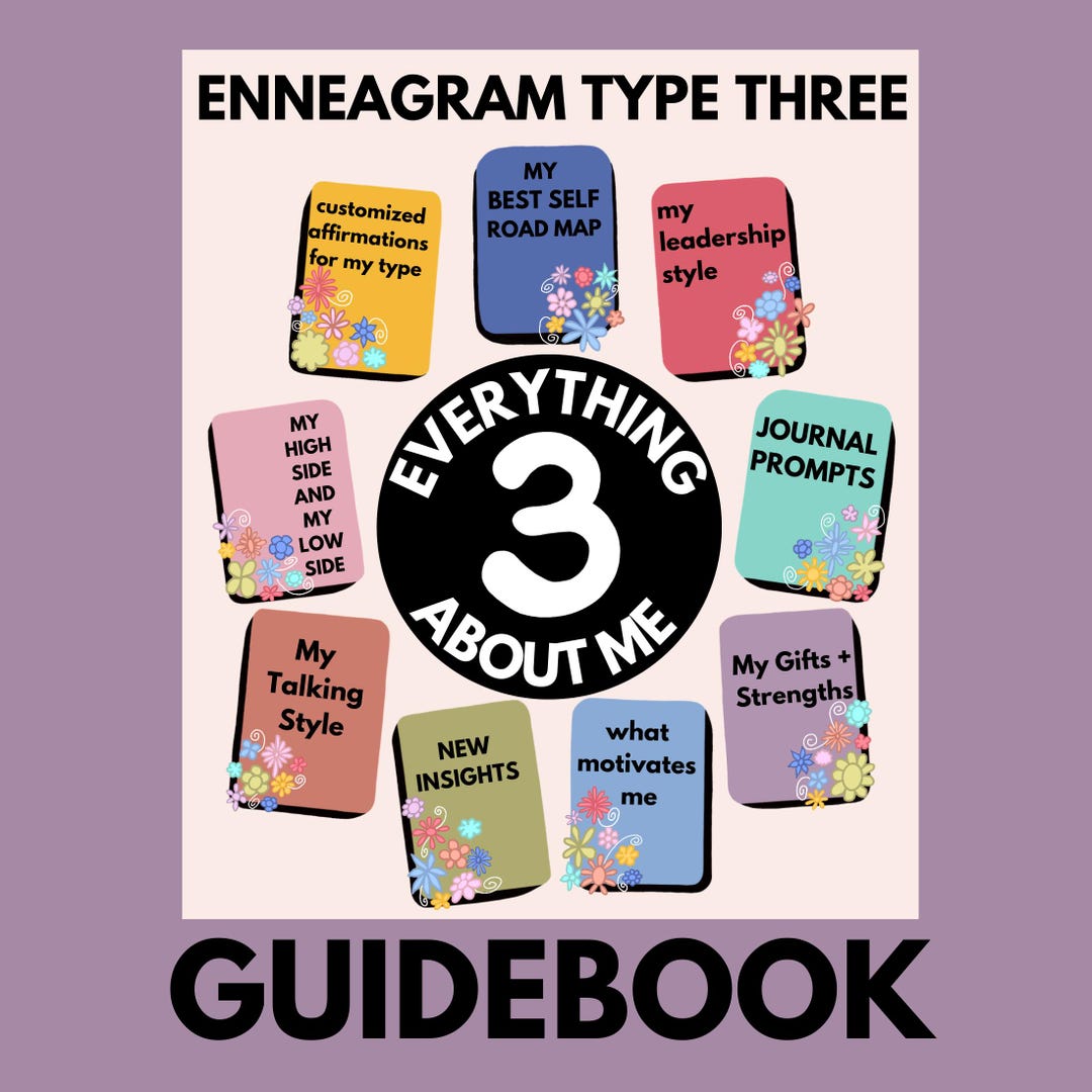 A Comprehensive and Colorful Guidebook for Enneagram Type THREE ...