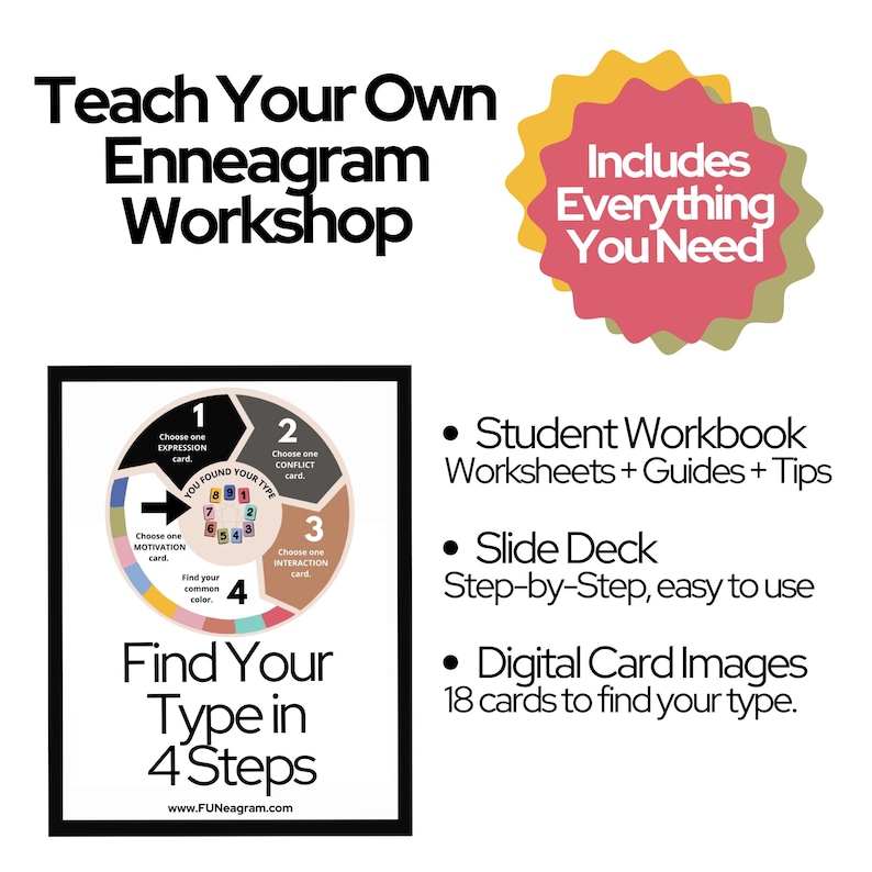 Done for You Enneagram Workshop Kit: Slides, Cards, Workbook (digital ...