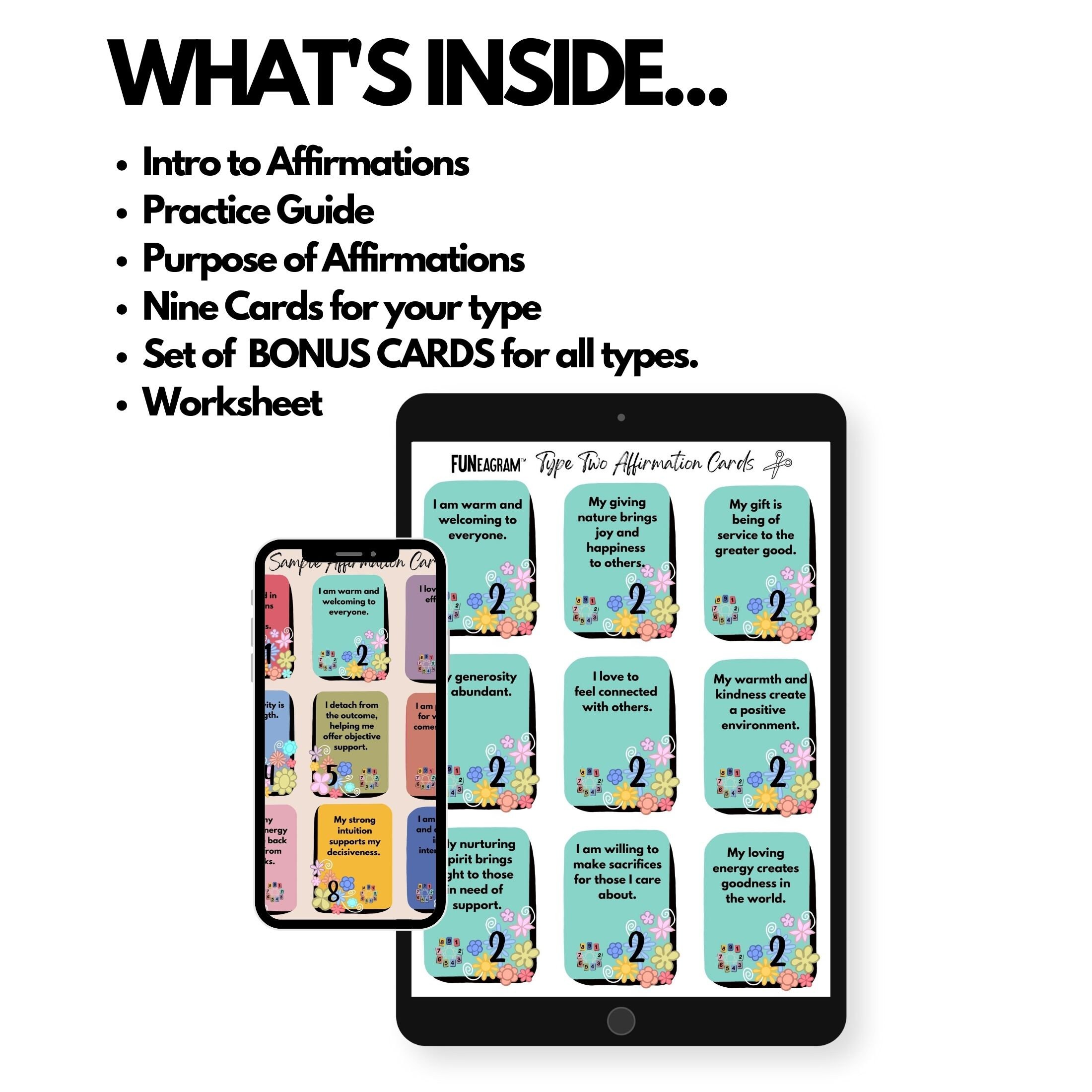 Enneagram Affirmations Type 8 Affirmation Collection - Etsy