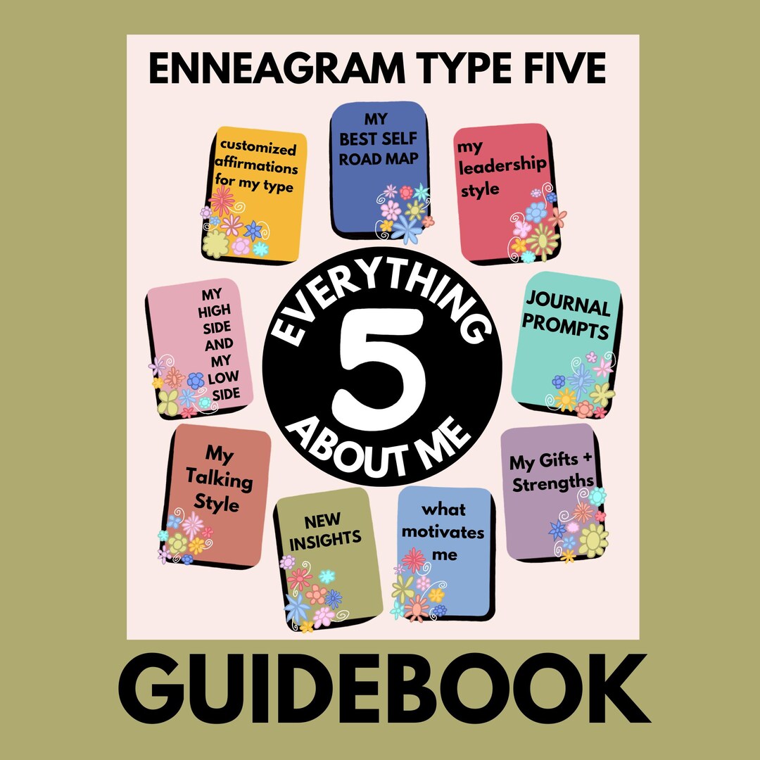 A Comprehensive and Colorful Guidebook for Enneagram Type FIVE. Explore ...